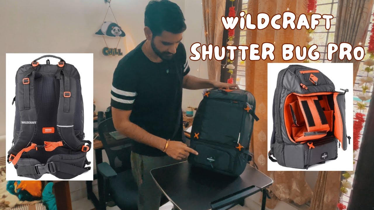 Wildcraft Shutter Bug Pro Camera Backpack - UNBOXING & REVIEW - YouTube