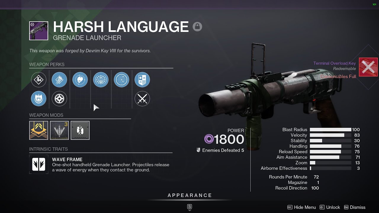 Daily Weapon Breakdown - Harsh Language, Forebearance, and Explosive ...