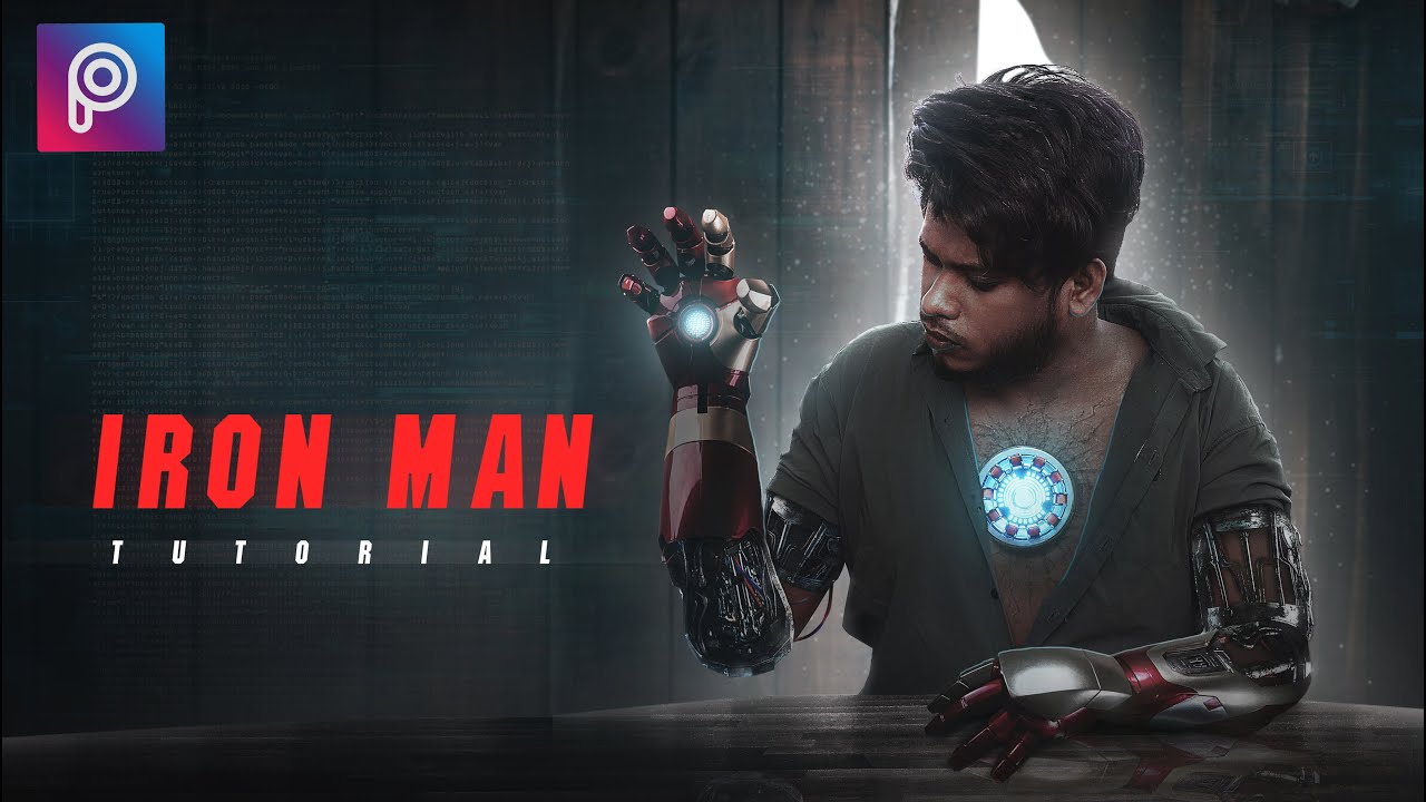 How to turn your self into the IRON MAN | Iron Man Realistic Photo ...