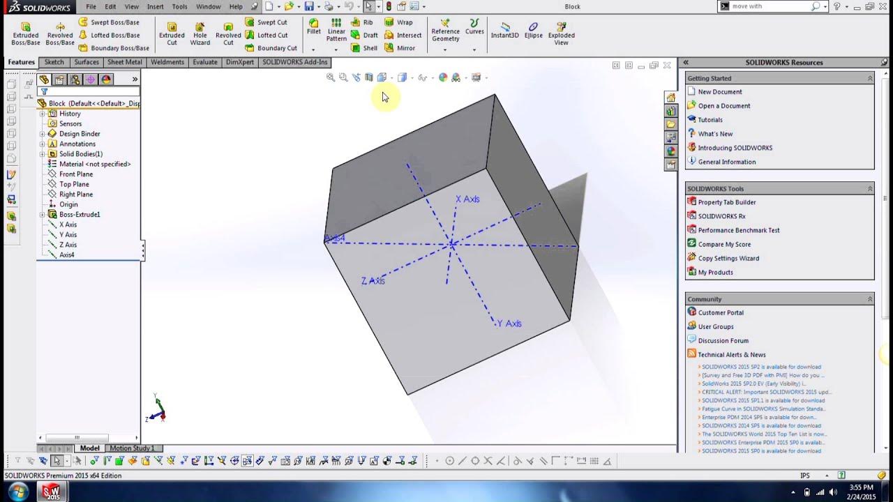 SOLIDWORKS - Positioning Components with Triad, Alt, Shift, and Ctrl Keys - YouTube