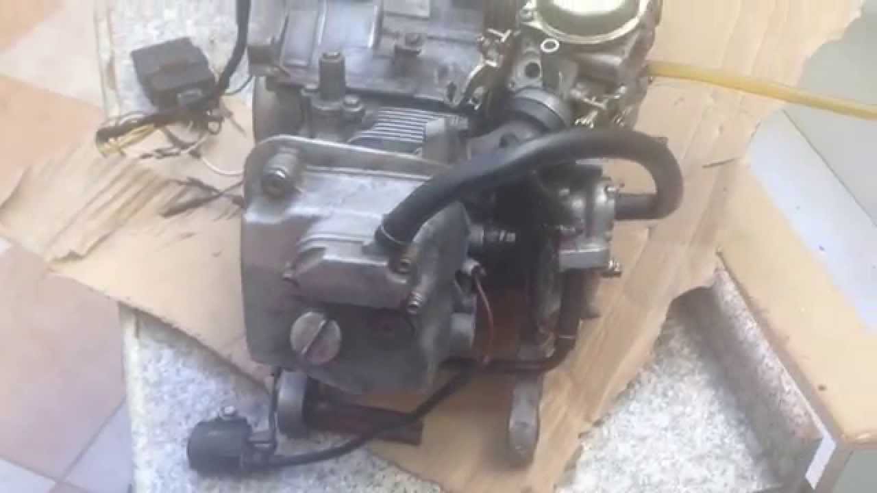 Motor Suzuki Burgman 2008 na Bancada - YouTube