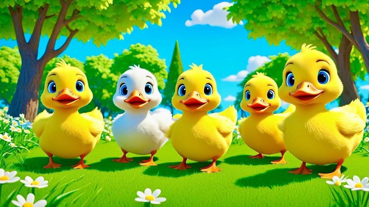 Five Little Ducks | Classic Nursery Rhyme | Nursery Rhymes & Kids Songs ...