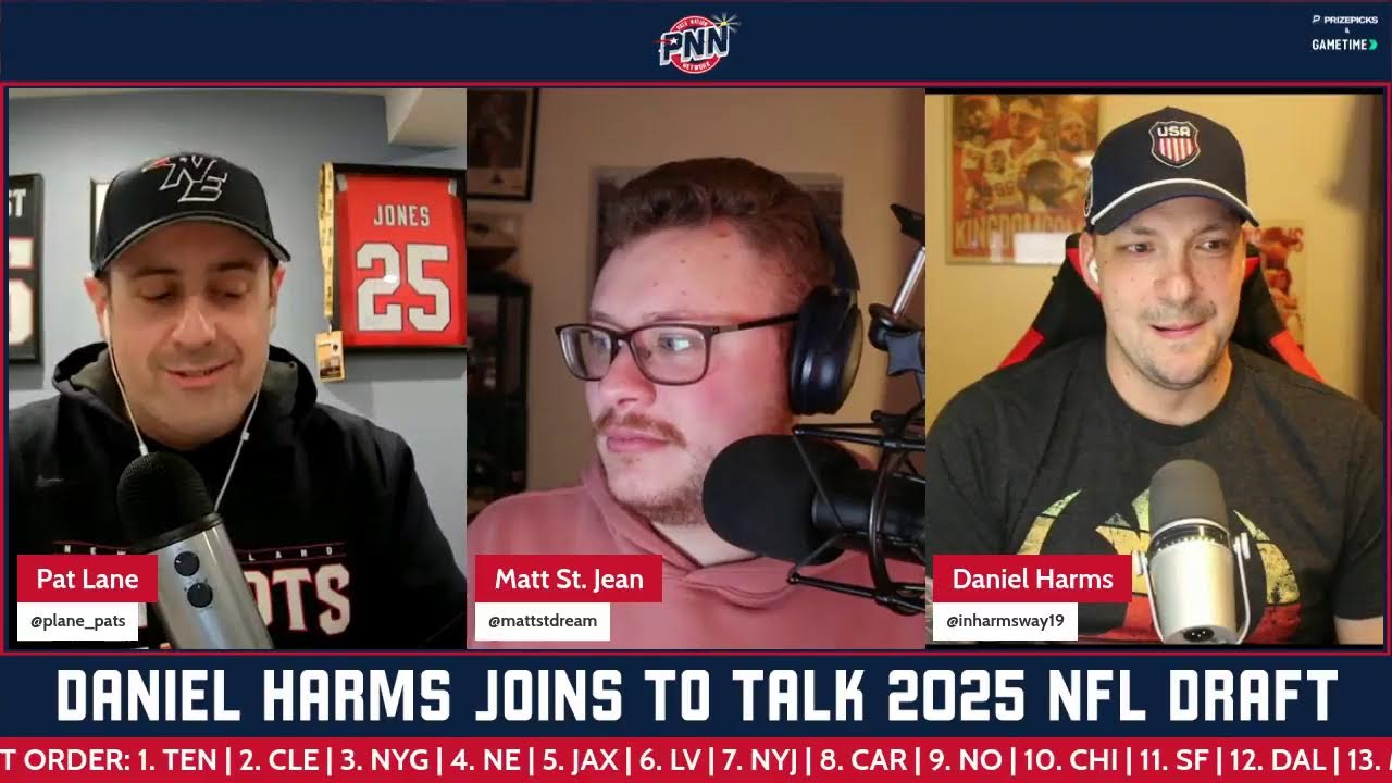 Patriot Nation Podcast: Daniel Harms Joins to Break Down Draft - YouTube
