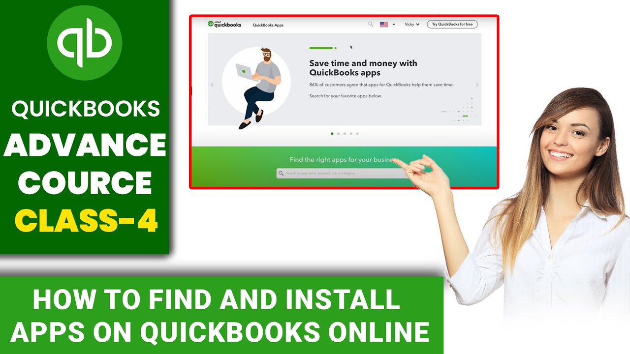 How to find and install Apps on Quickbooks Online ||How to use ...