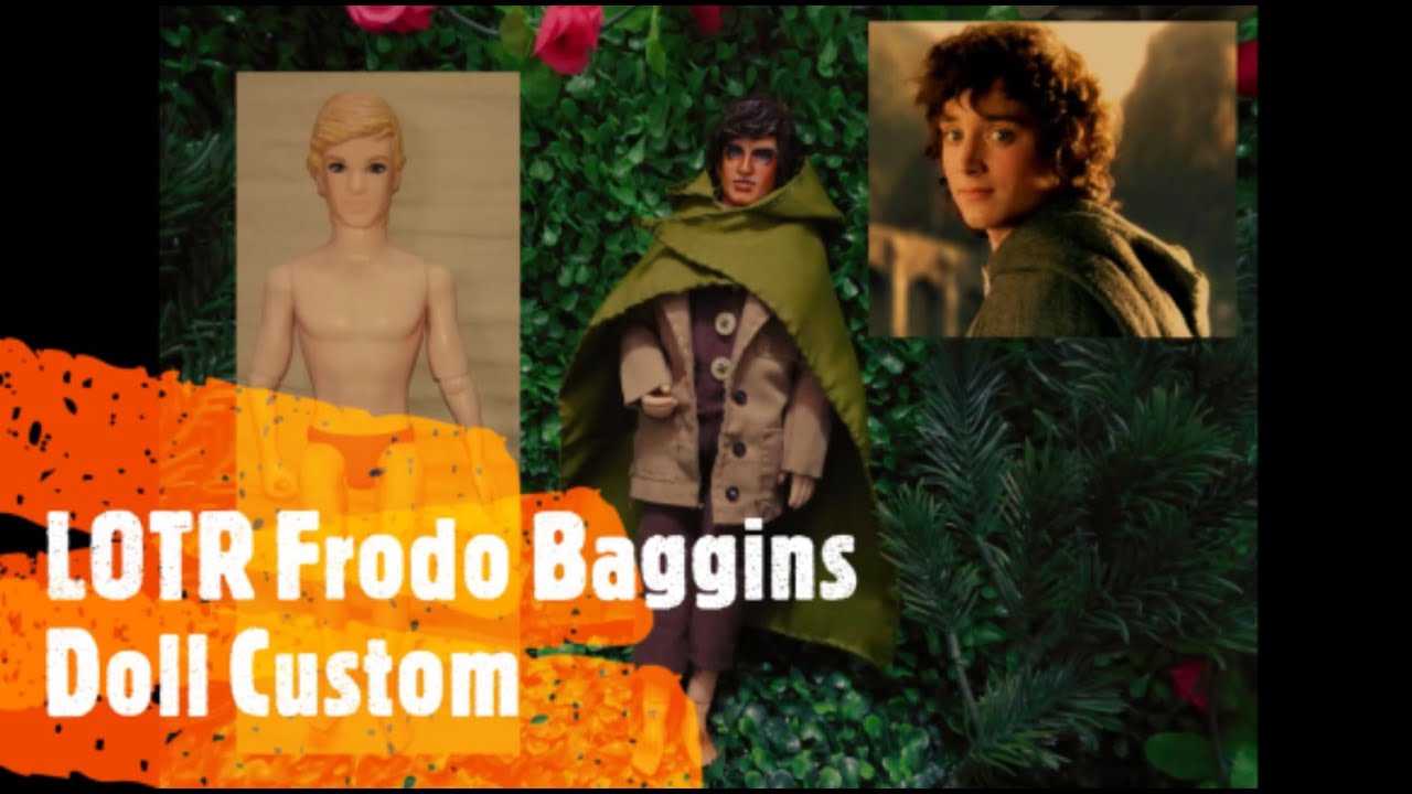 Lord Of The Rings Frodo Baggins Doll Custom - YouTube