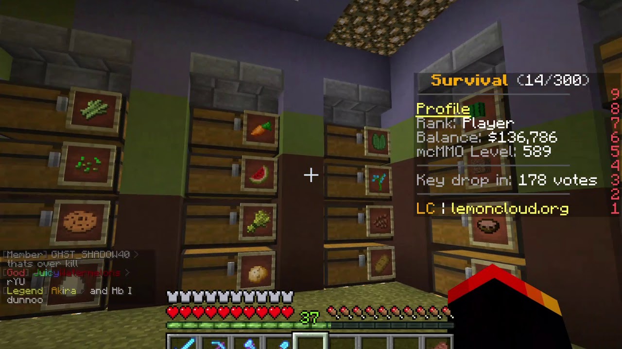 Minecraft Lemon Cloud Base tour - YouTube