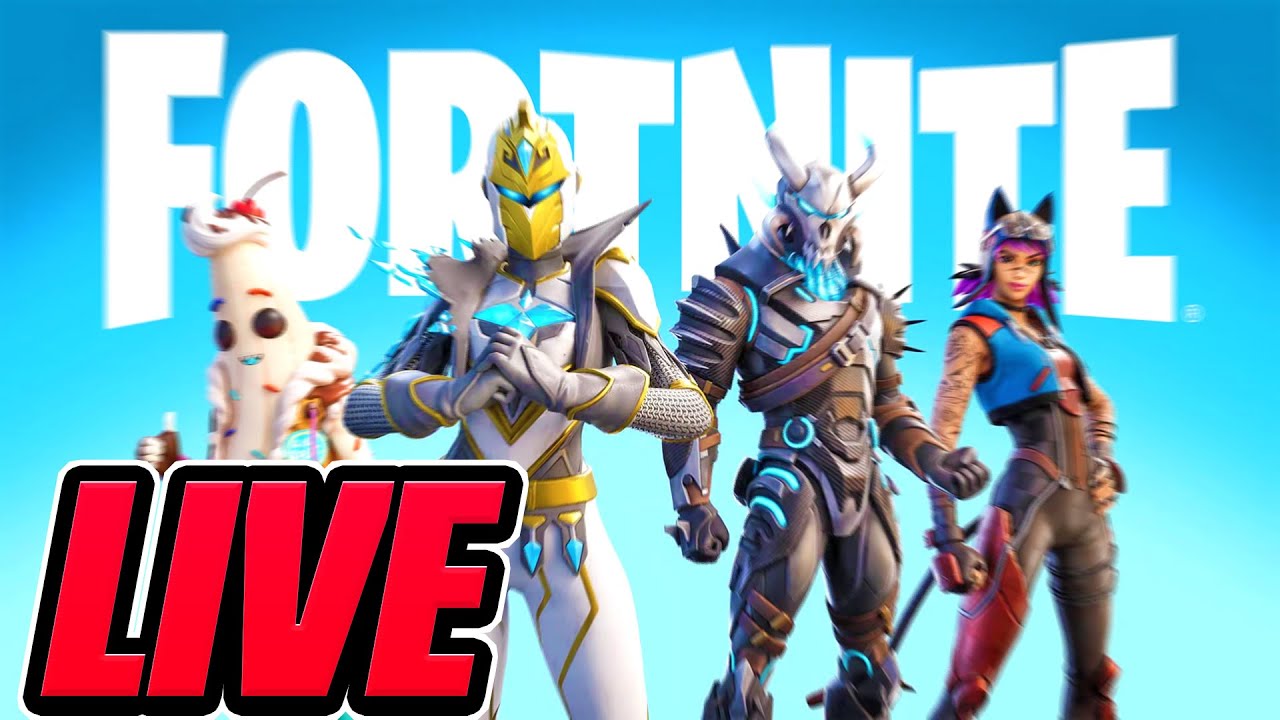 🔴Checking Out NEW Fortnite Season LIVE - GUFF ARMY!! - YouTube
