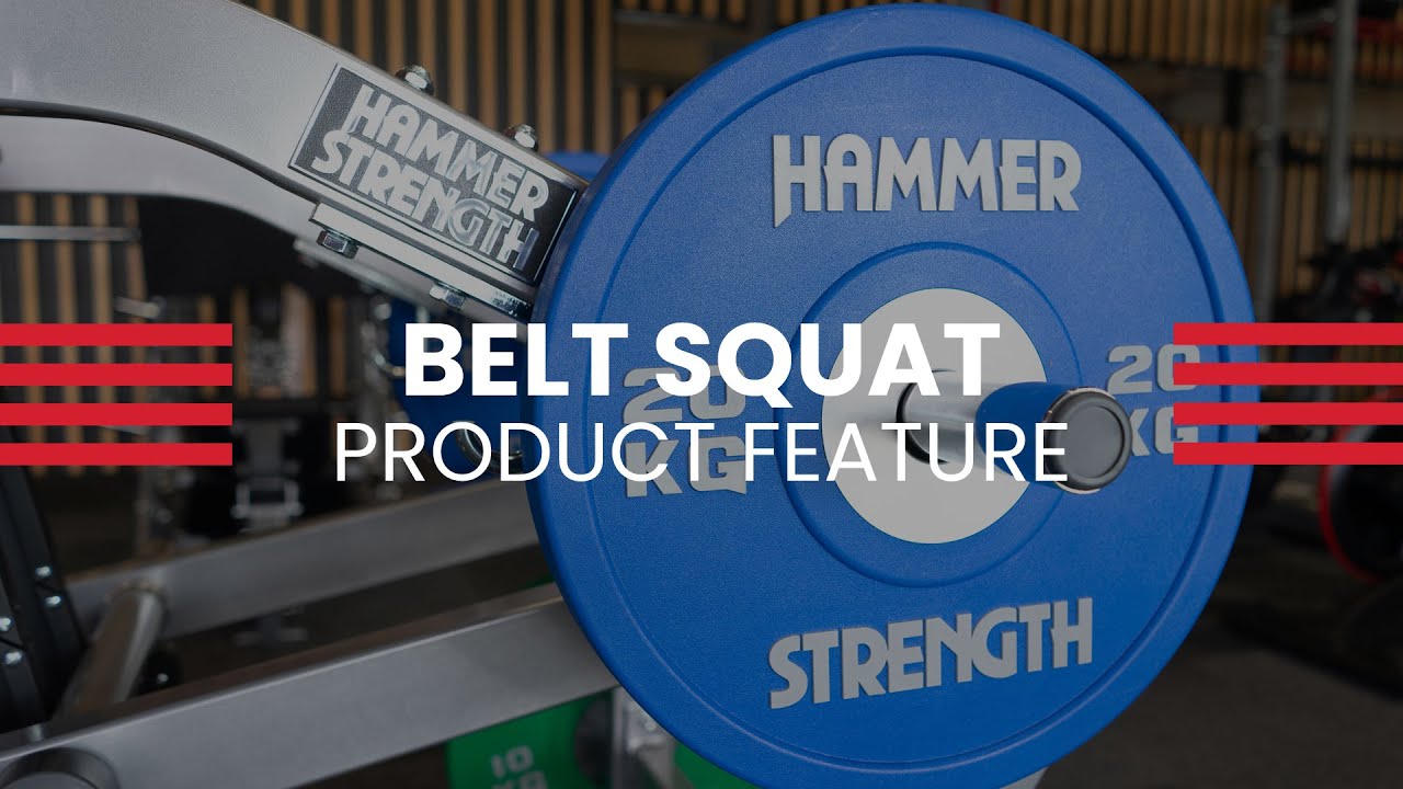 Product Feature: Hammer Strength Belt Squat - Life Fitness NZ - YouTube