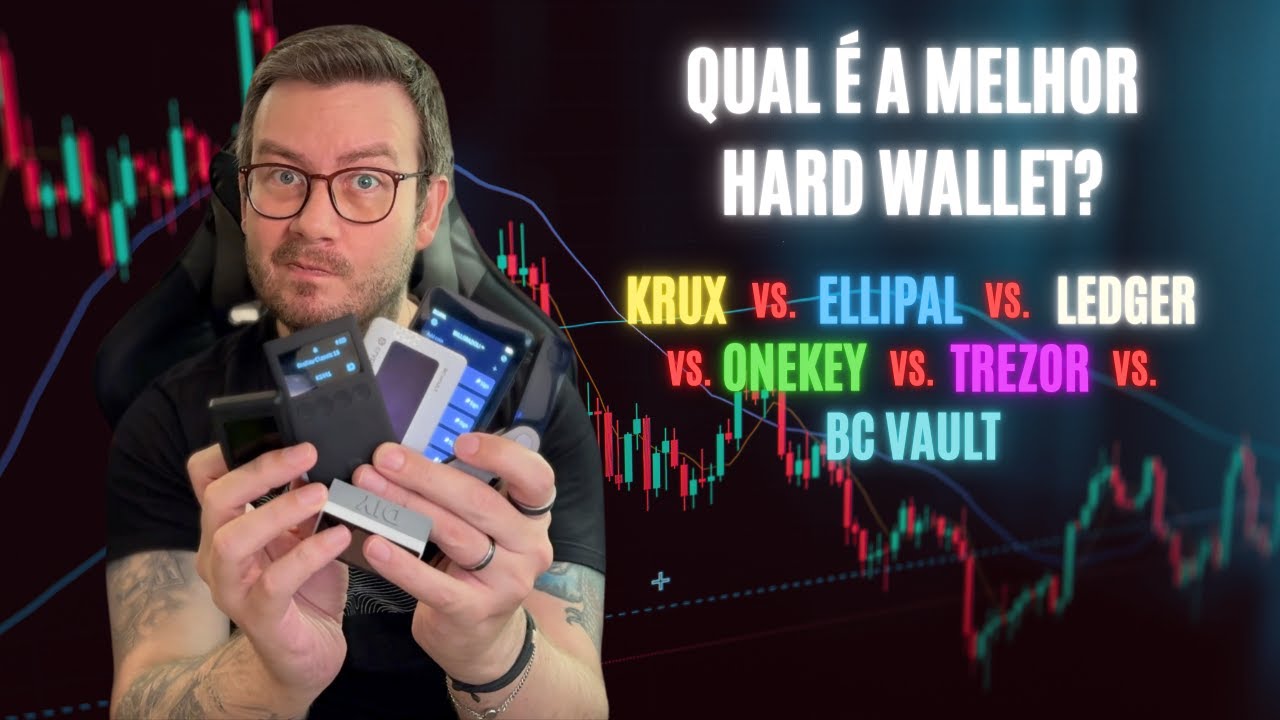 Qual é a melhor hard wallet? Krux, Ellipal, Ledger, OneKey, Trezor e ...