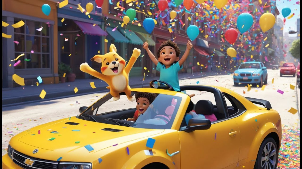 Ding Ding! Let’s Take a Bumpy Ride | Fun Ride Song for Toddlers ...