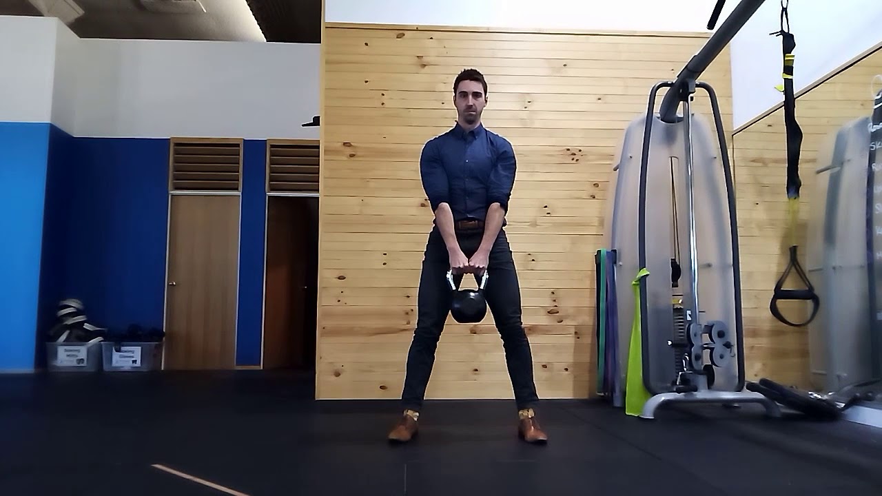 Kettle Bell Squat - YouTube