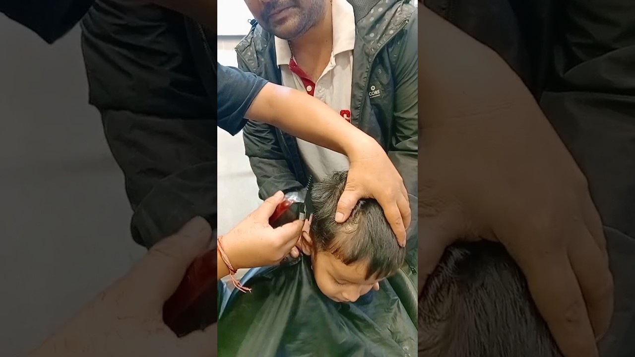 papa hi mera bal cut karenge 💇‍♂️💇‍♂️🤪🤣😆#hairstyle #funny #viral # ...