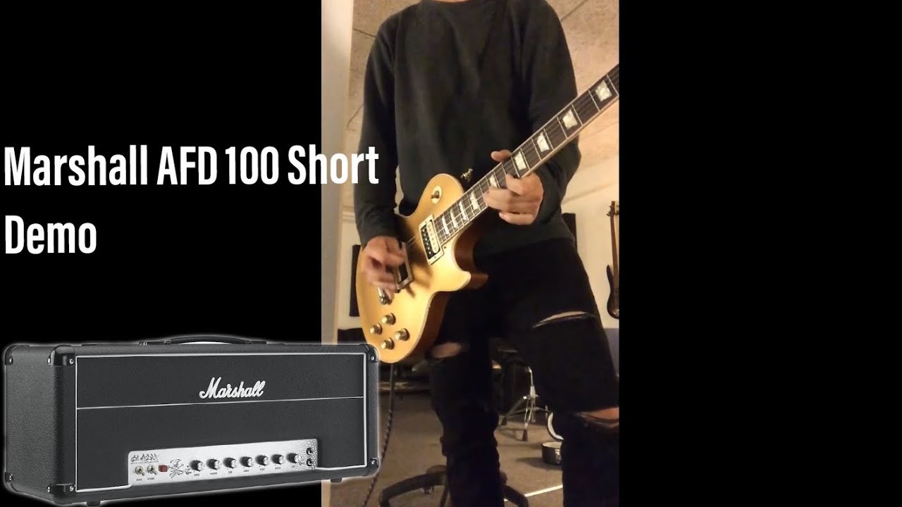 Marshall AFD 100 Demo - YouTube