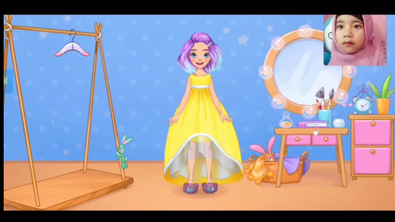 Permainan Anak Perempuan | Membuat Dress Princess | DieDee - YouTube