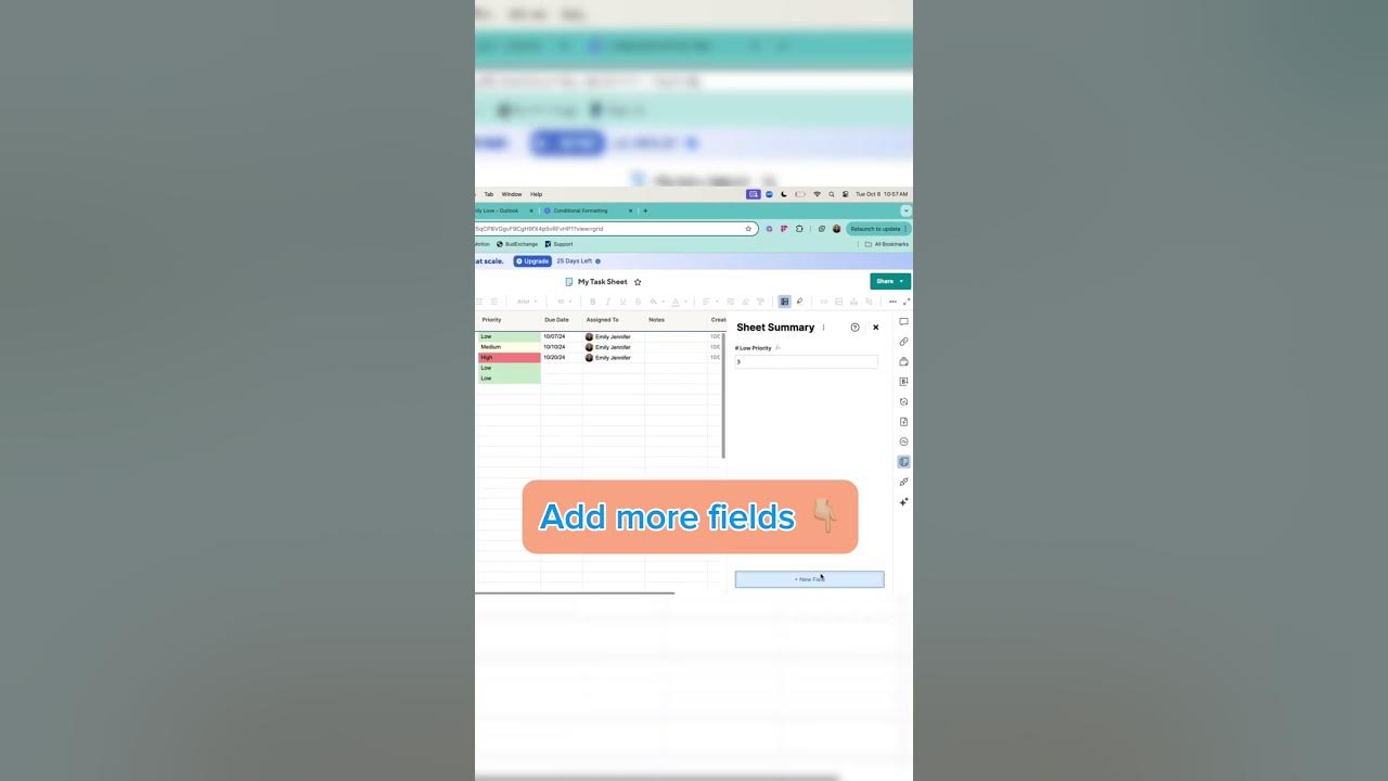 Using Sheet Summary In Smartsheet Smartsheet Tutorials Exceltutorial Exceltips Youtube