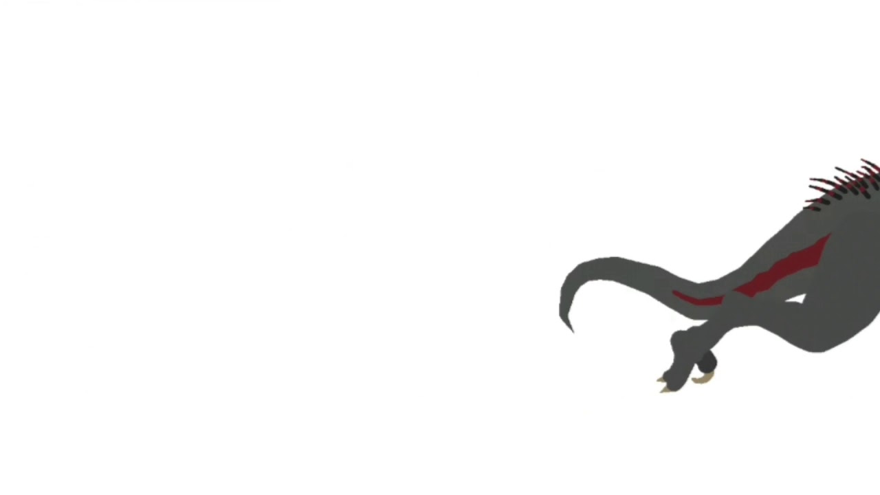 Indoraptor and Carnotaurus run test! |Stick nodes - YouTube
