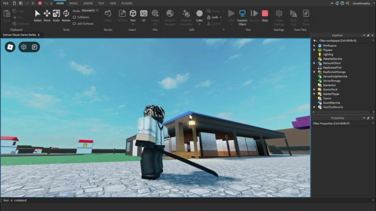 I Created Sword Combat And Quest System On My Demon Slayer Game [Devlog #3] - YouTube