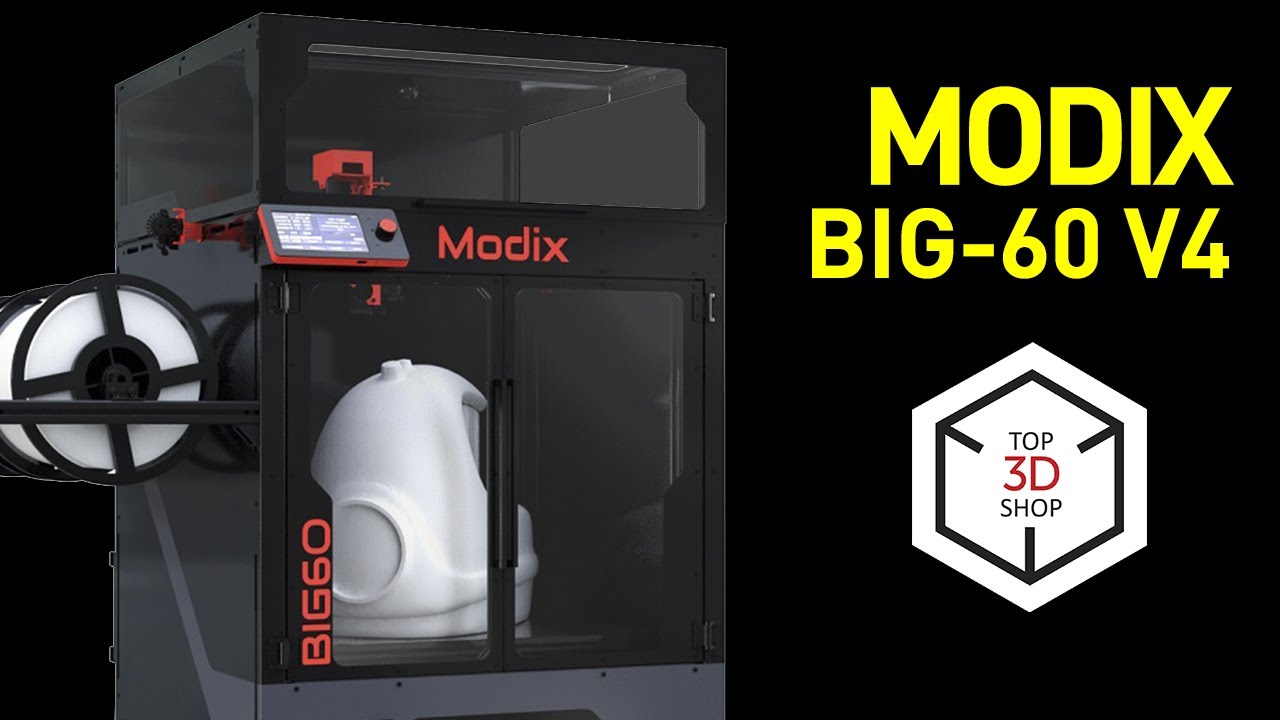 Modix Big-60 V4 Overview: Large-Format Modular 3D Printer - YouTube