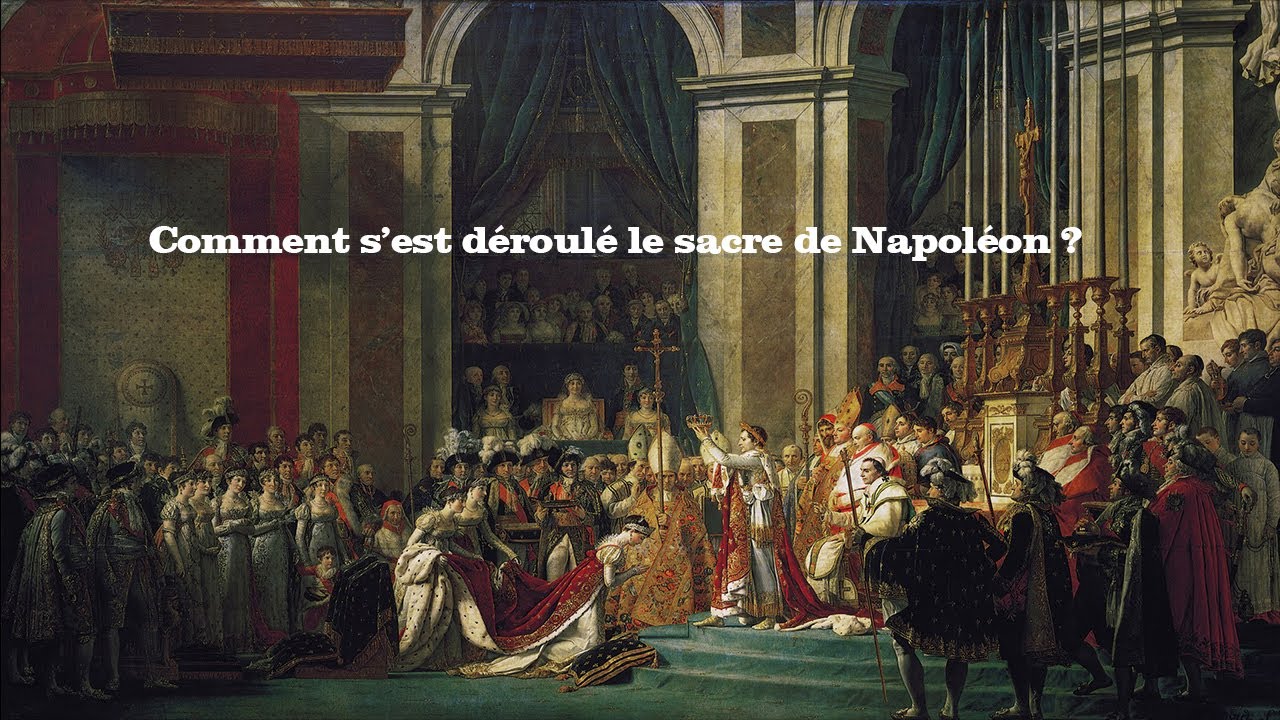 Le sacre de Napoléon Ier (2 décembre 1804) - YouTube