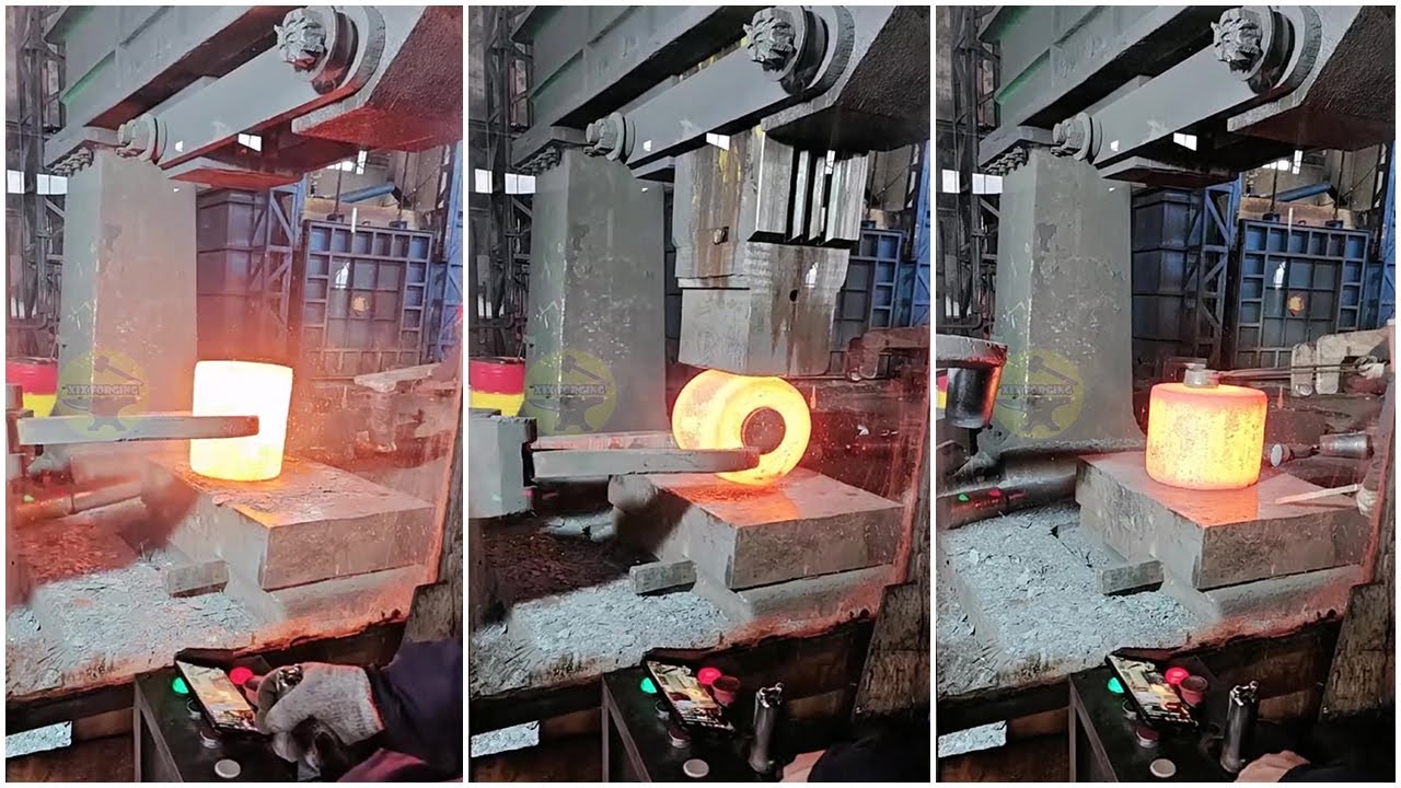 How To Professionally Forge Steel Billets EP25 #satisfying #forging # ...