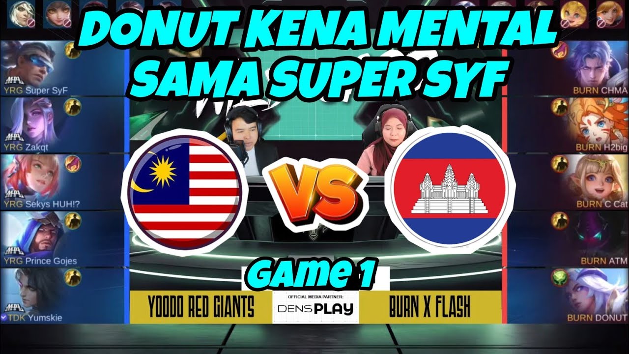 DONUT K3NA MENTAL KETEMU SAMA SUPER SYF, BRUNONYA GK NGOTAK CUKK ...