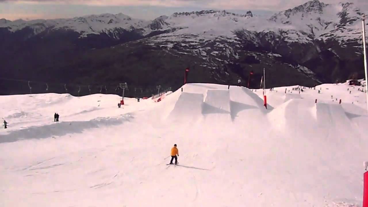 Snowpark les Arcs 2011 - YouTube