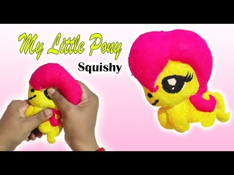 DIY Squishy My Little Pony | Cara Membuat Squishy My Little Pony Apple ...