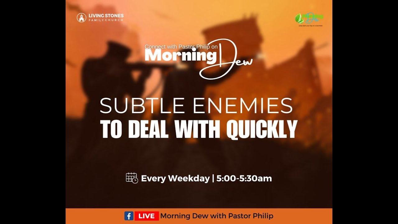 SUBTLE ENEMIES WE HAVE TO DEAL WITH QUICKLY || The enemy called ...