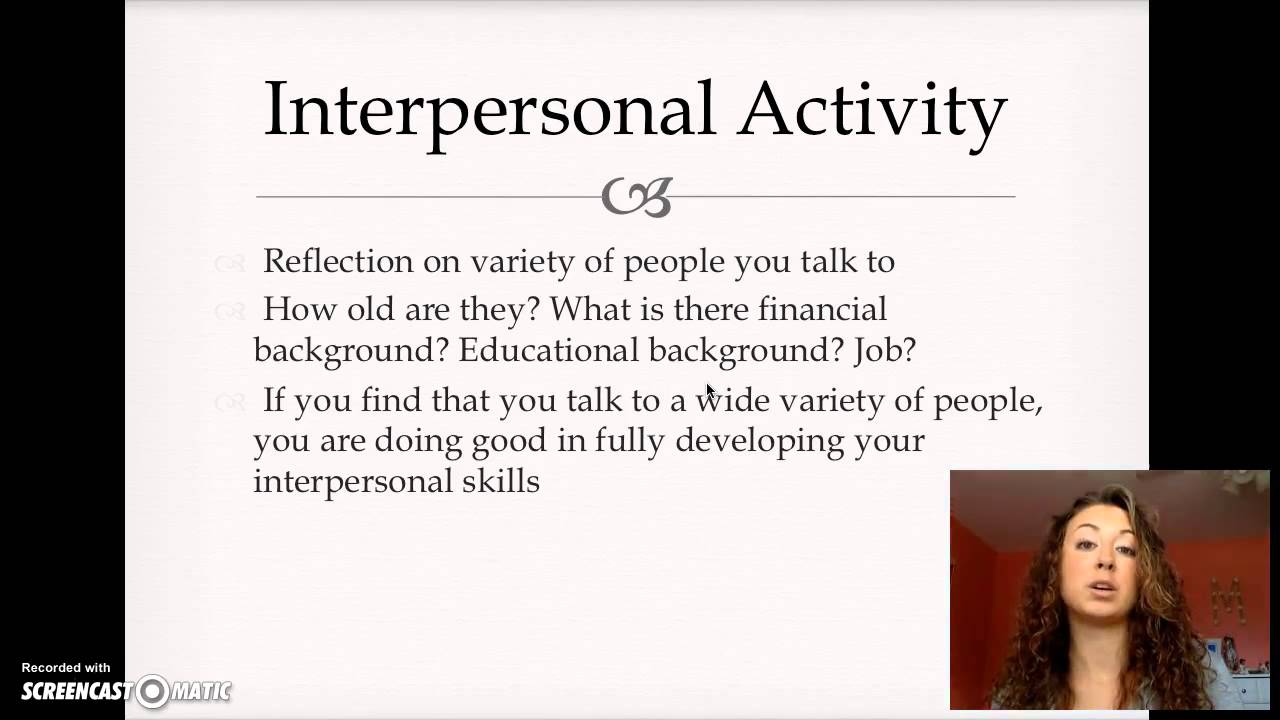 Interpersonal and Problem Solving Skills - YouTube