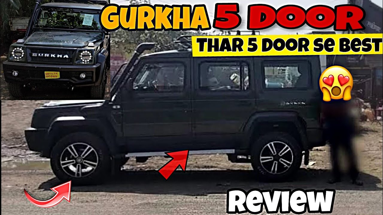 Force Gurkha 5 Door 2023 Launch || Mercedes का Engine GURKHA में 😍 ...