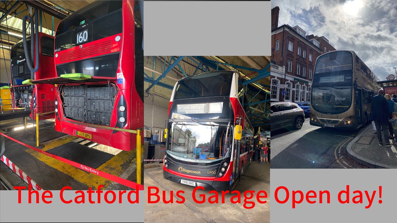 The Catford Bus Garage Open Day Experience + Route 54 Heritage Running ...