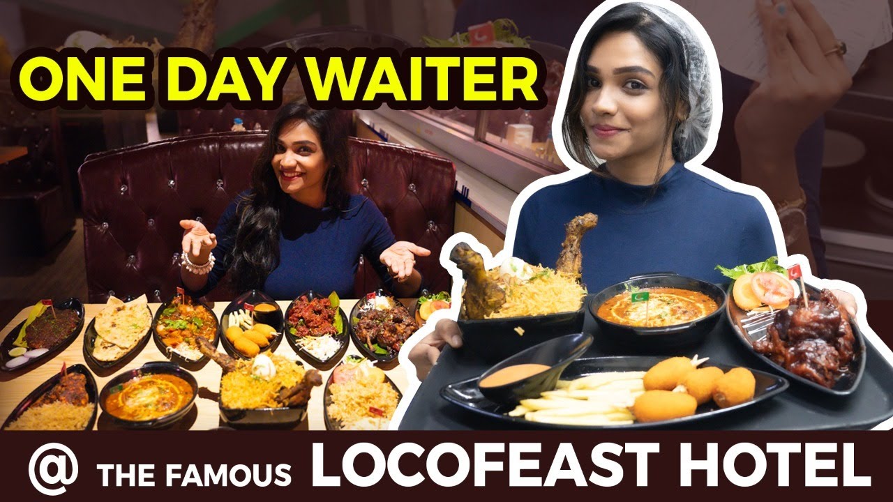 One Day Waiter @Loco feast || F1 Car & Bullet Train Themed Restaurant ...