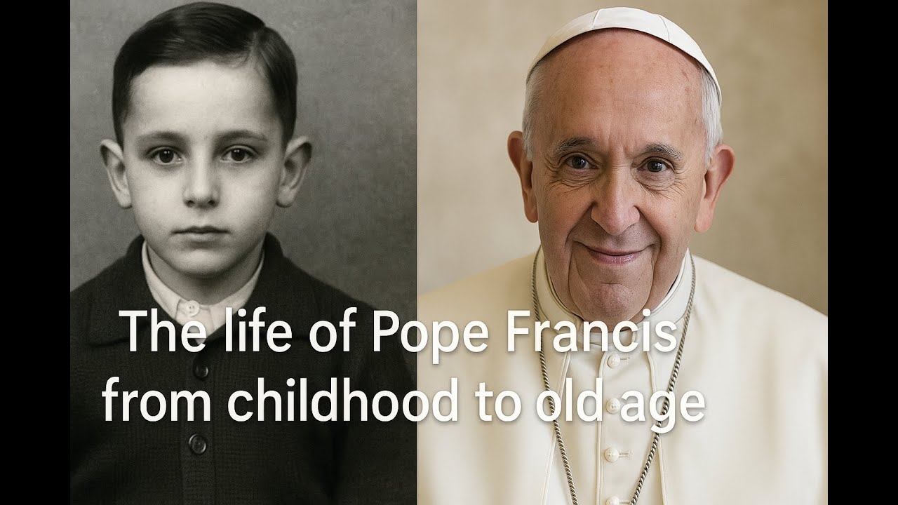 The life of Pope Francis from childhood to old age/ Faith Stories - YouTube
