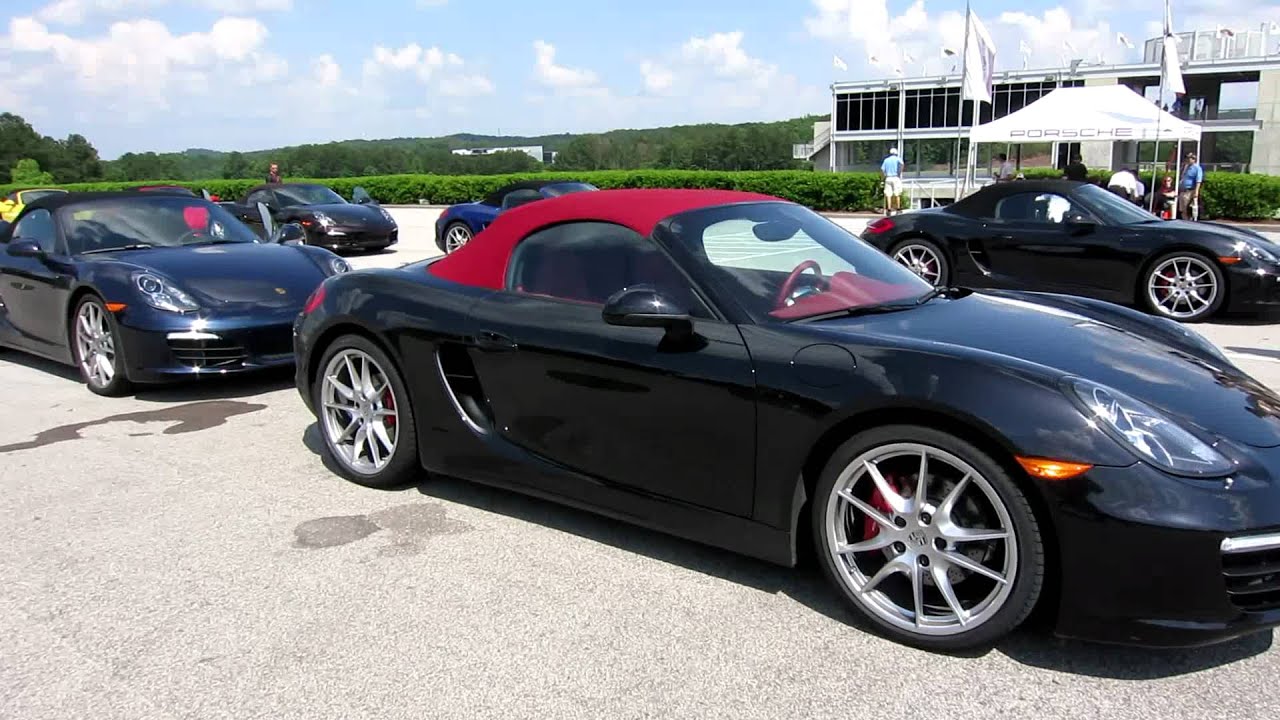 Porsche 981 Boxster S Street Drive at Barber Motorsports Park with ...