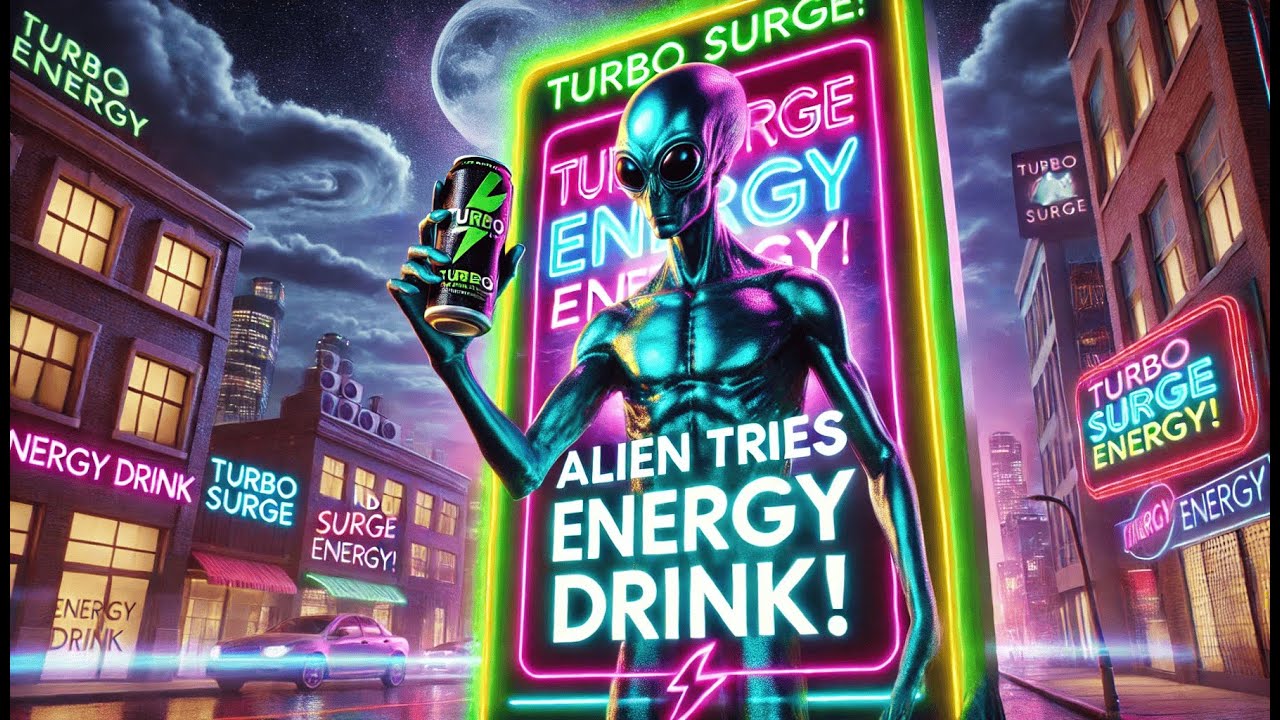 An Alien Tried a Human Energy Drink... Now They Can’t Sit Still for ...