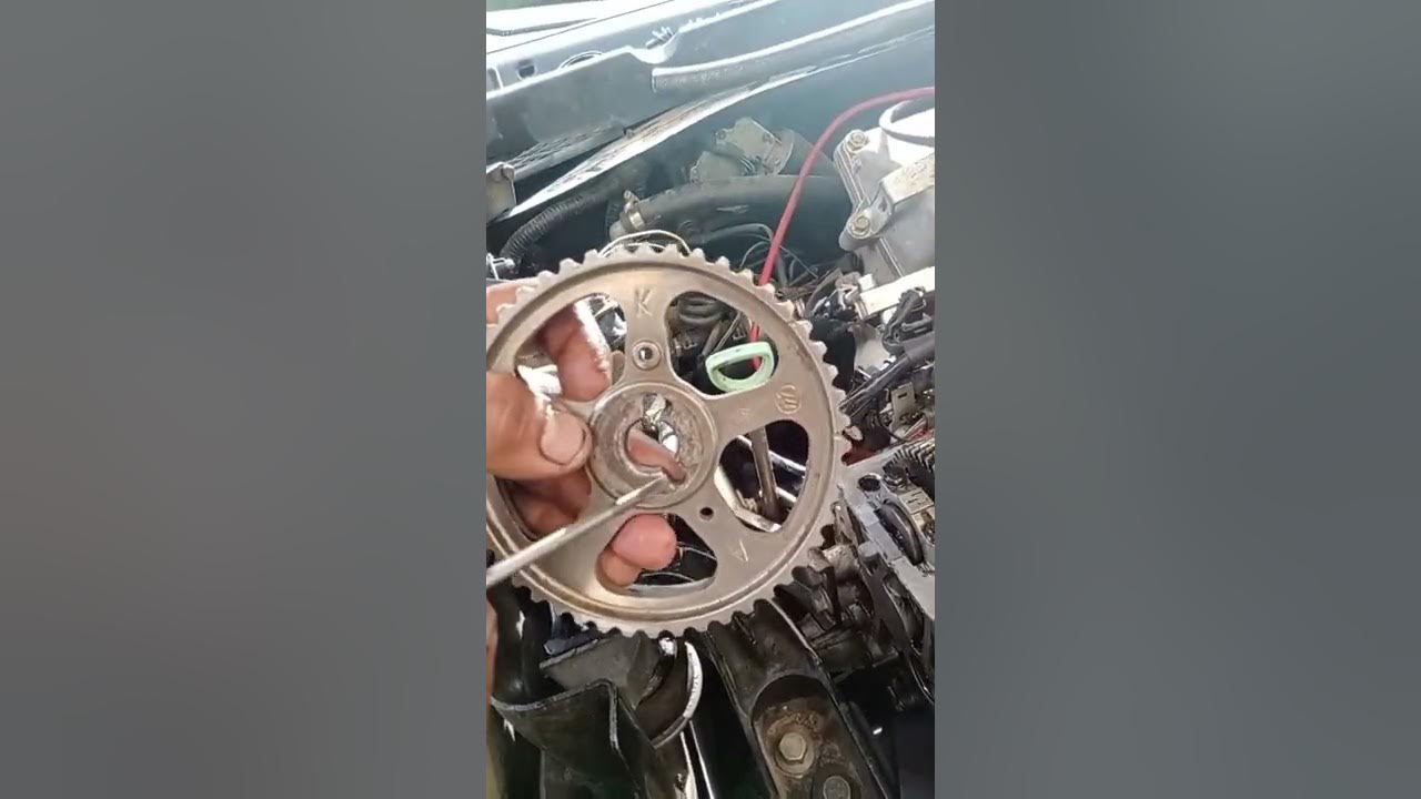 changement joint SPI arbre à cam calage des arbres à cames mécanique auto lifan - YouTube