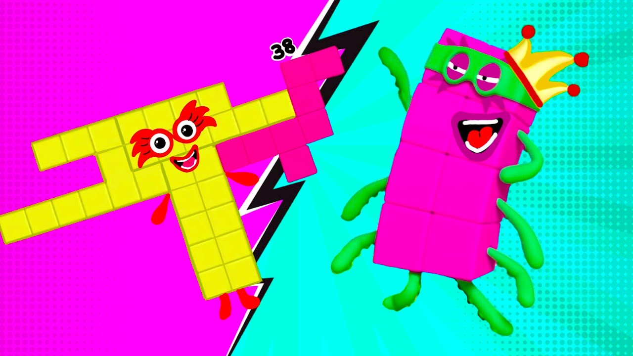 Numberblocks Alphablocks Crossover A K & 38 - YouTube