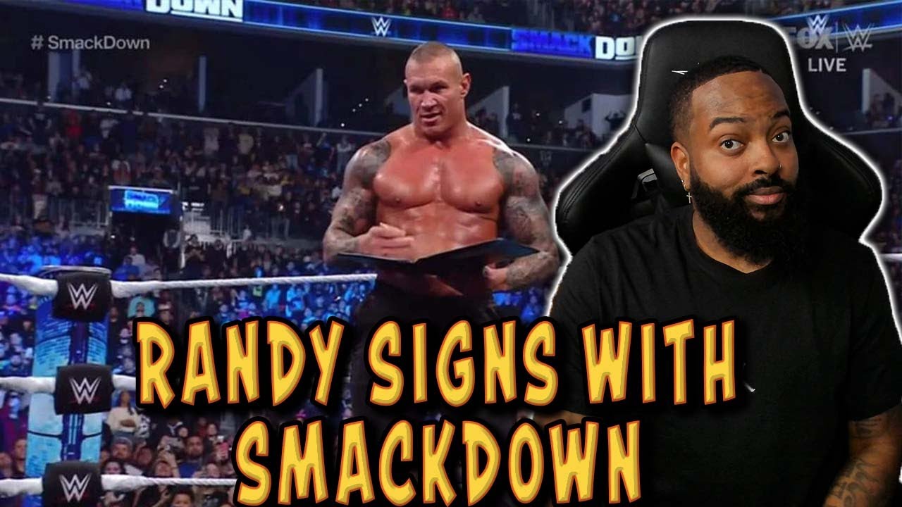 RANDY ORTON SIGNS WITH SMACKDOWN - YouTube