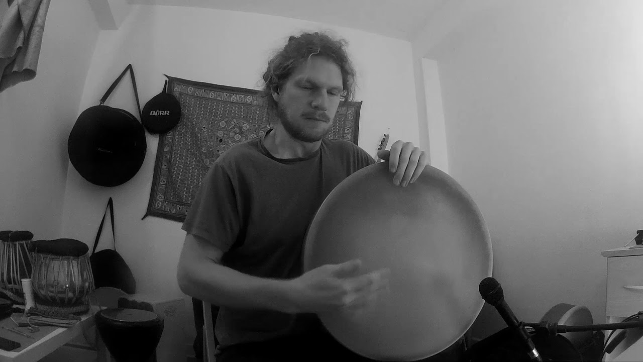 Indian-Inspired Bendir Composition - Stuart Dickson - YouTube