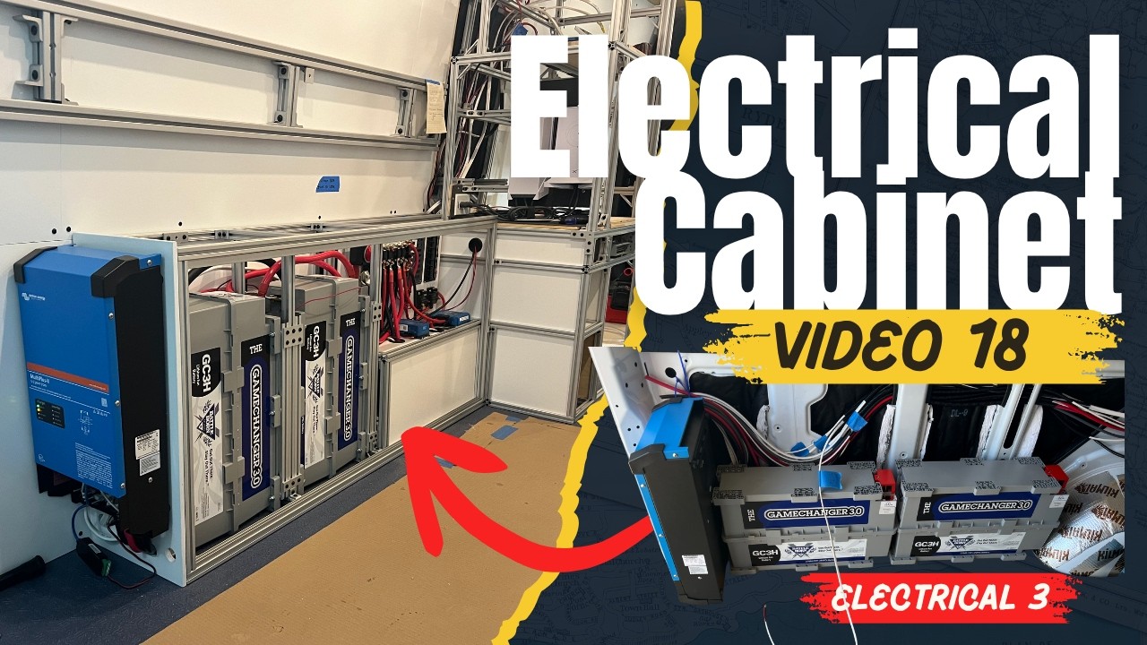 How We Built a Super Strong Van Electrical Cabinet - Sprinter Campervan ...