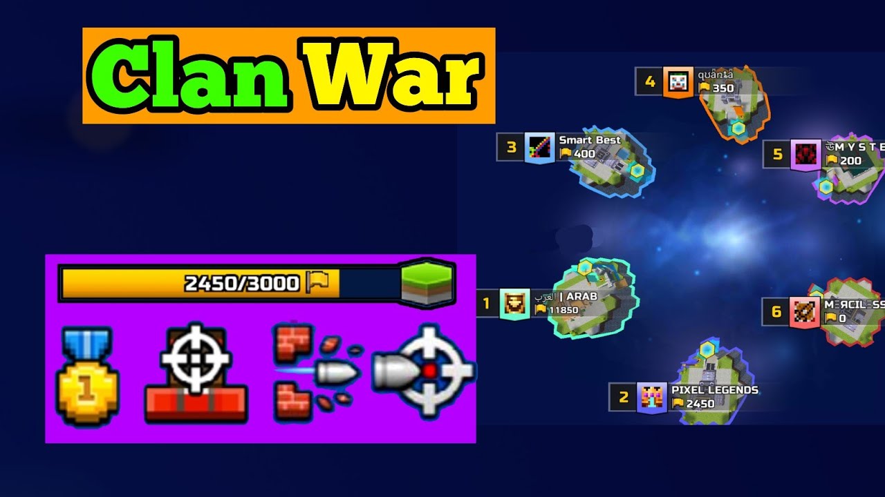 How is the Clan War? - Pixel Gun 3D - YouTube