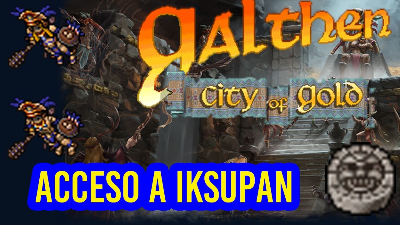 Acceso a Iksupan | Galthen and the City of Gold | Tibia Winter Update ...