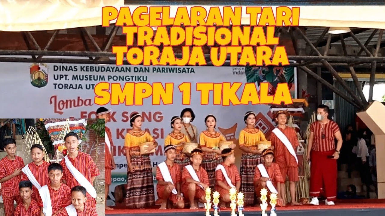 Pertandingan tari tradisional toraja utara. - YouTube