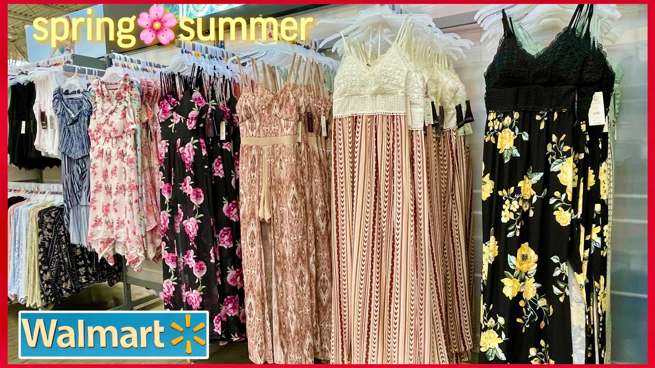 WALMART SHOPPING ️ SPRING AND SUMMER FASHION * NEW SUMMER ITEMS - YouTube