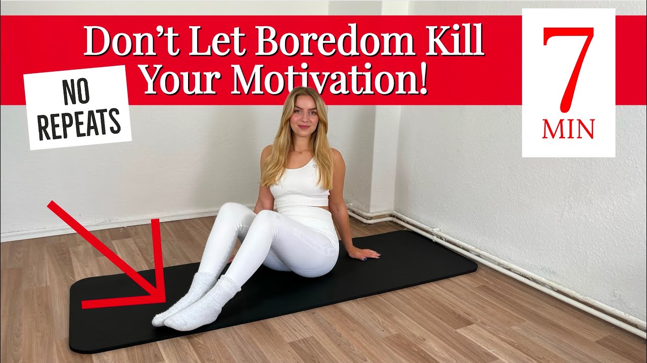 7 MIN GLUTE SOCK SLIDE WORKOUT | Beat Workout Boredom With Me - YouTube