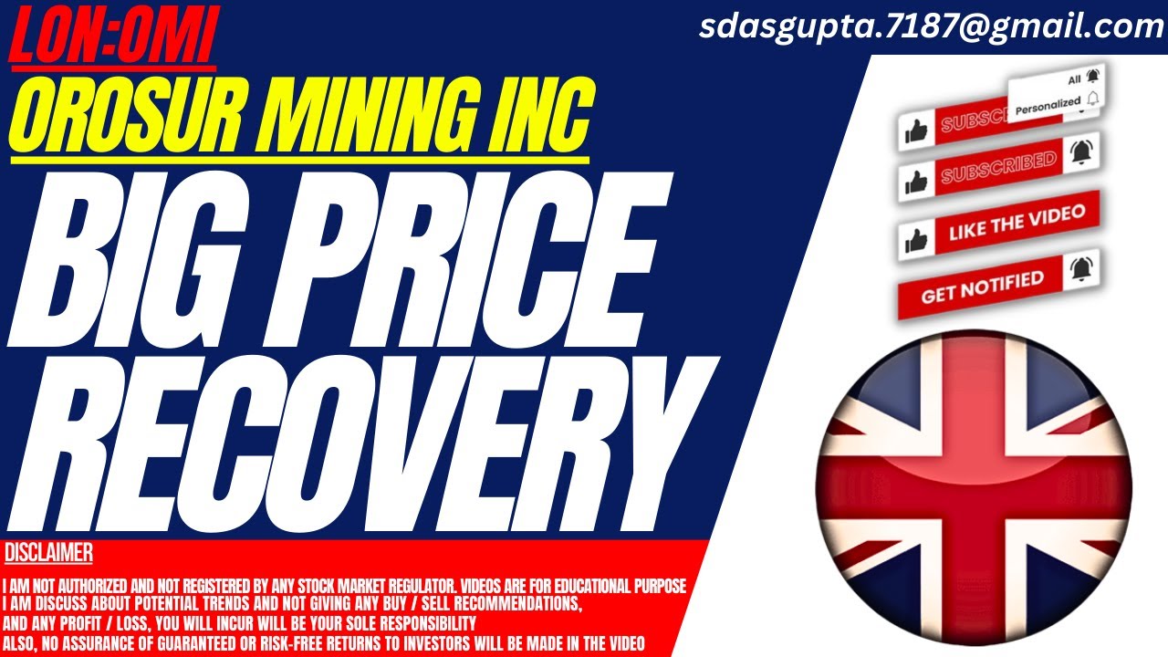 BIG PRICE RECOVERY : OMI STOCK ANALYSIS | OROSUR MINING INC SHARE - YouTube