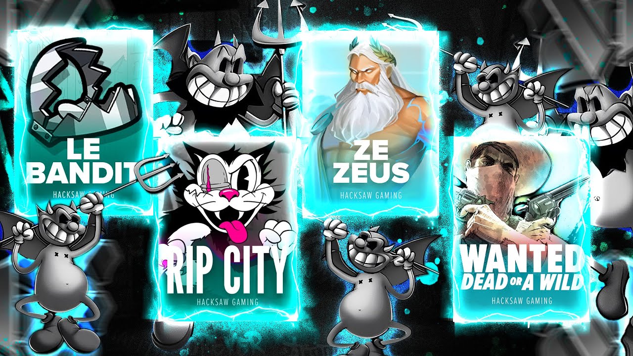 БОНУСБАЙ ПО HACKSAW GAMING | LE BANDIN | ZE ZEUS | RIP CITY - YouTube