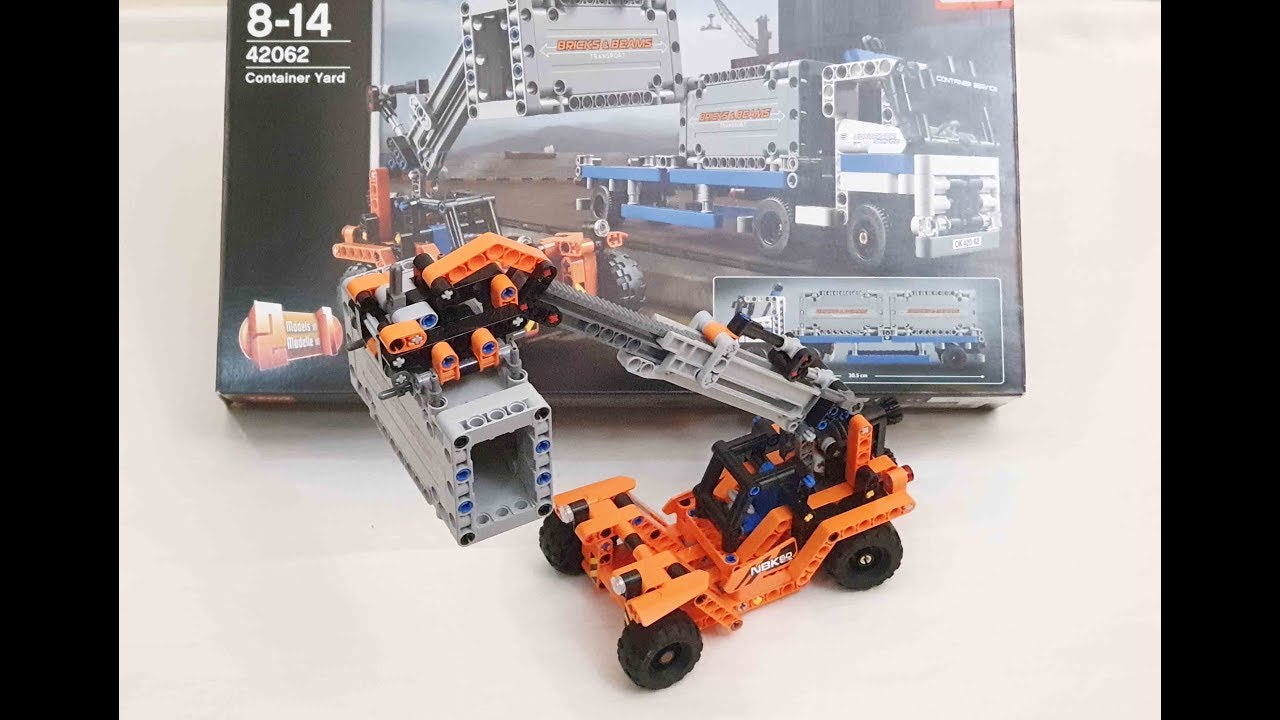 Lego Technic Reach Stacker - YouTube