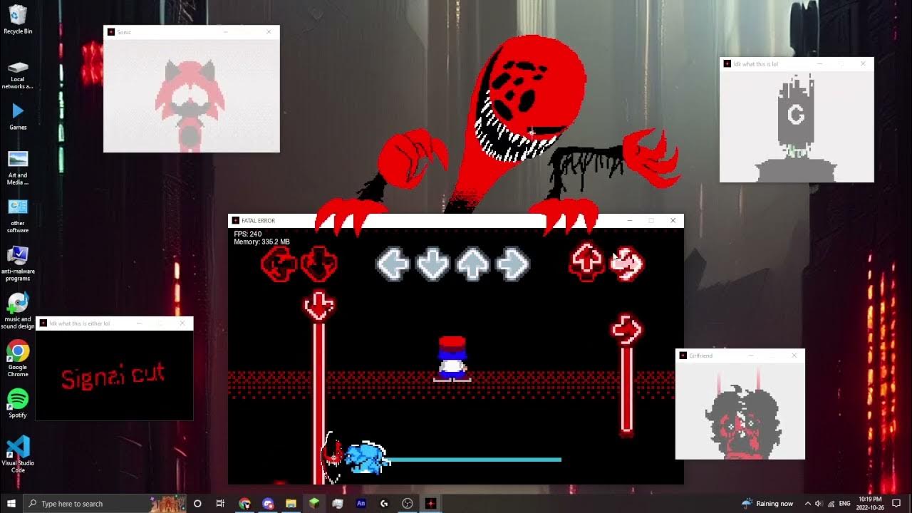 Fnf Vs Fatal Error Unresponsive Youtube