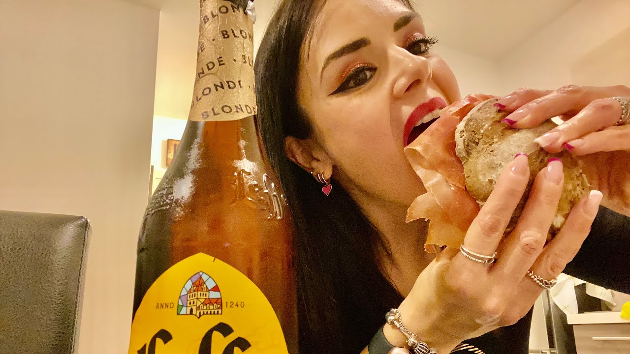 MUKBANG - PERIODO DIFFICILE 😢 - PANINO, BIRRA e NOVITA' #mukbang #taste ...
